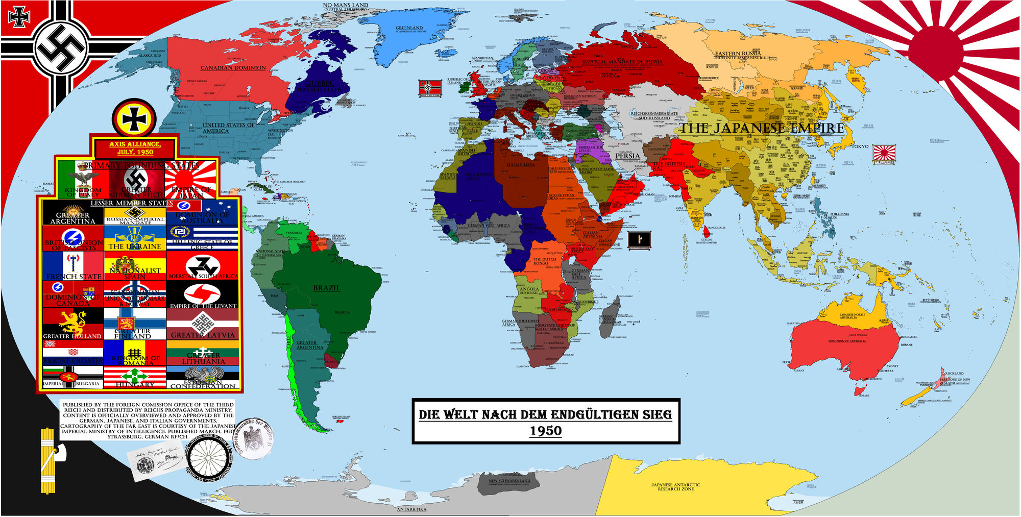 Image - Axis Victory World Map Final Version.jpg | Alternative History ...