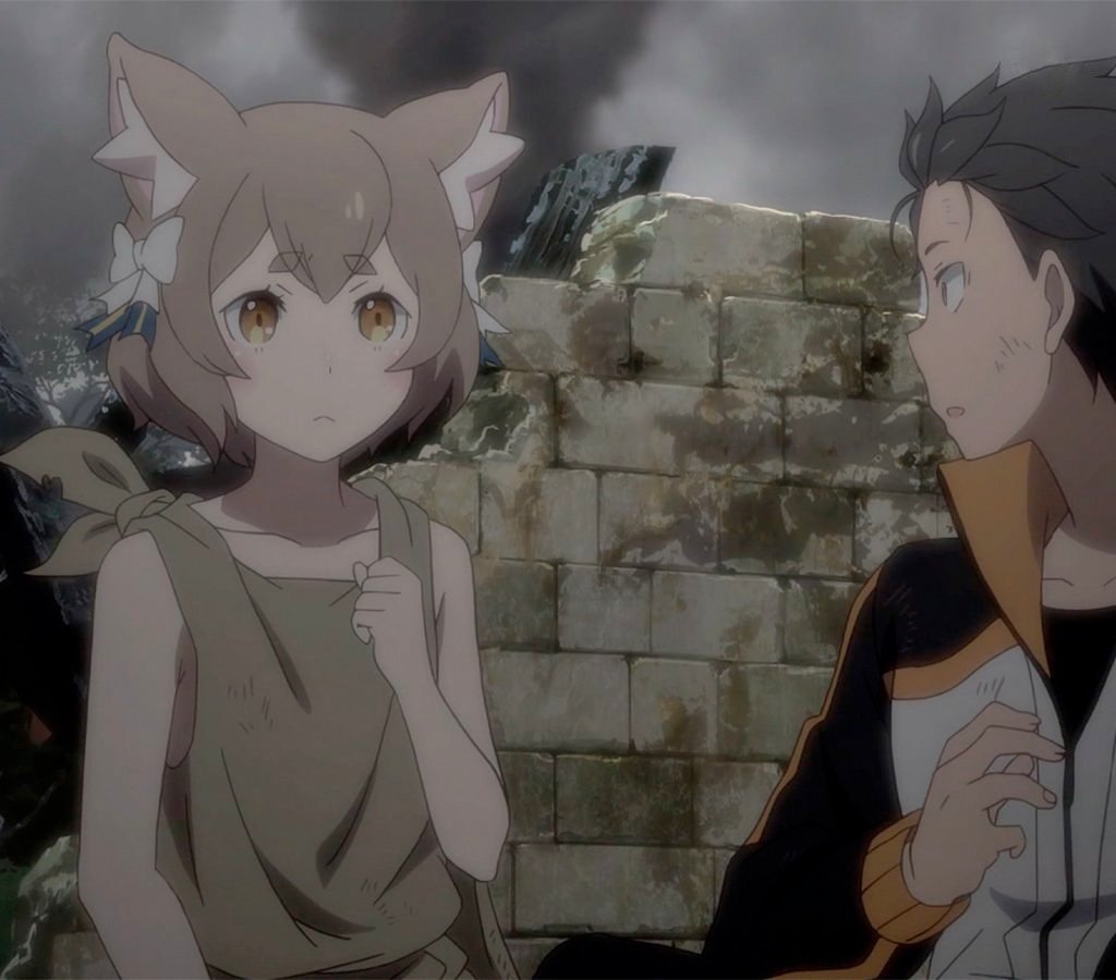 Image Felix And Subaru Stitched Cap Re Zero Ep 23 Animevice Wiki Fandom Powered By Wikia