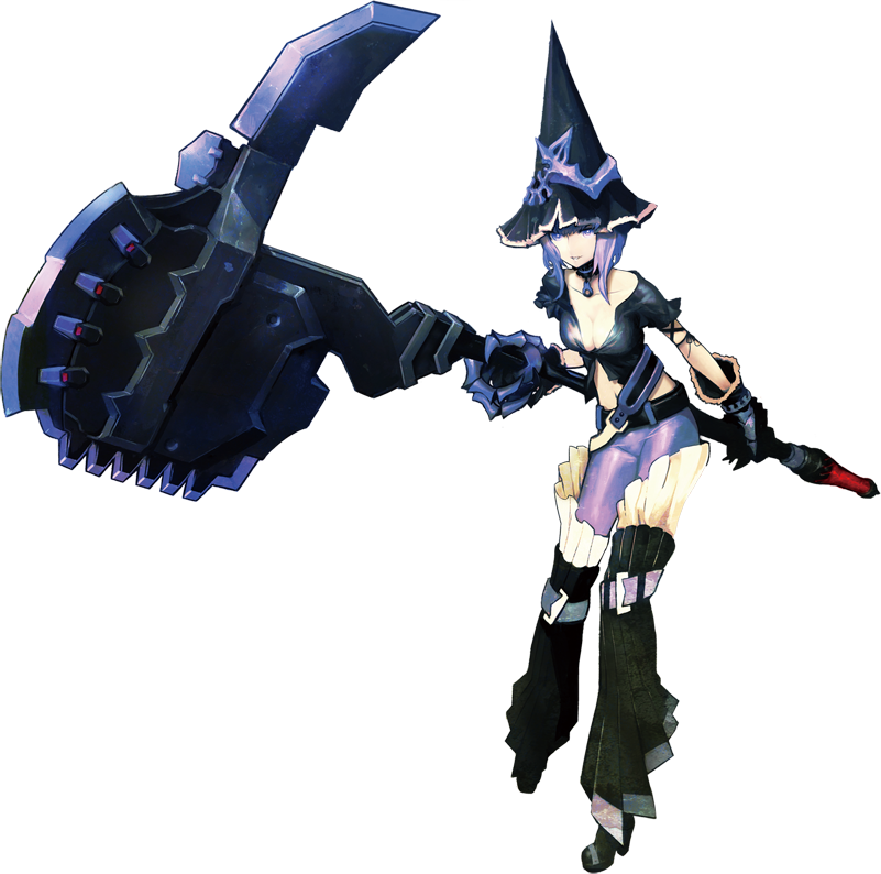 Black Rock Shooter The Game Characters Fasrdemo