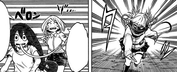 Ochako Uraraka And Tsuyu Asui Vs Himiko Toga Boku No Hero Academia Wiki Fandom Powered By Wikia