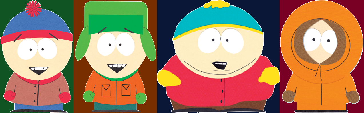 Stan Marsh Kyle Broflovski Eric Cartman And Kenny Mccormick