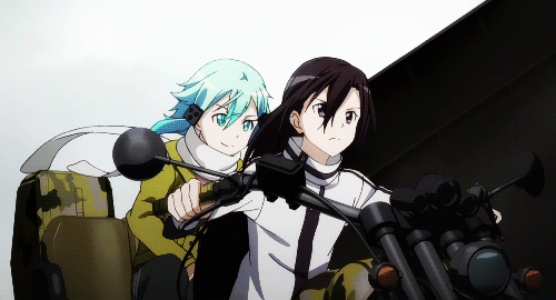Image Kirito And Sinon Degrassi Wiki Fandom Powered By Wikia