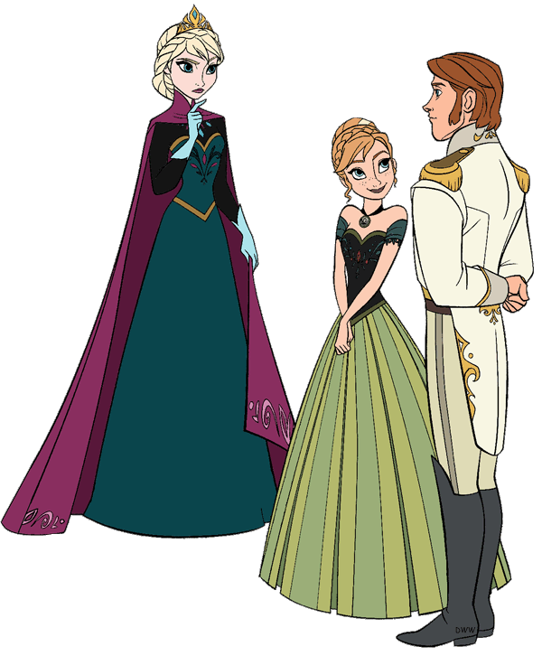 Disney Frozen Anna And Hans