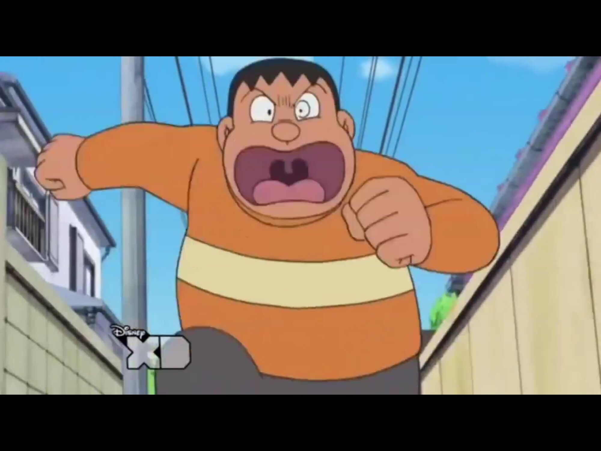 Image Gian Running Angry Doraemon Wiki Fandom Powered By Wikia