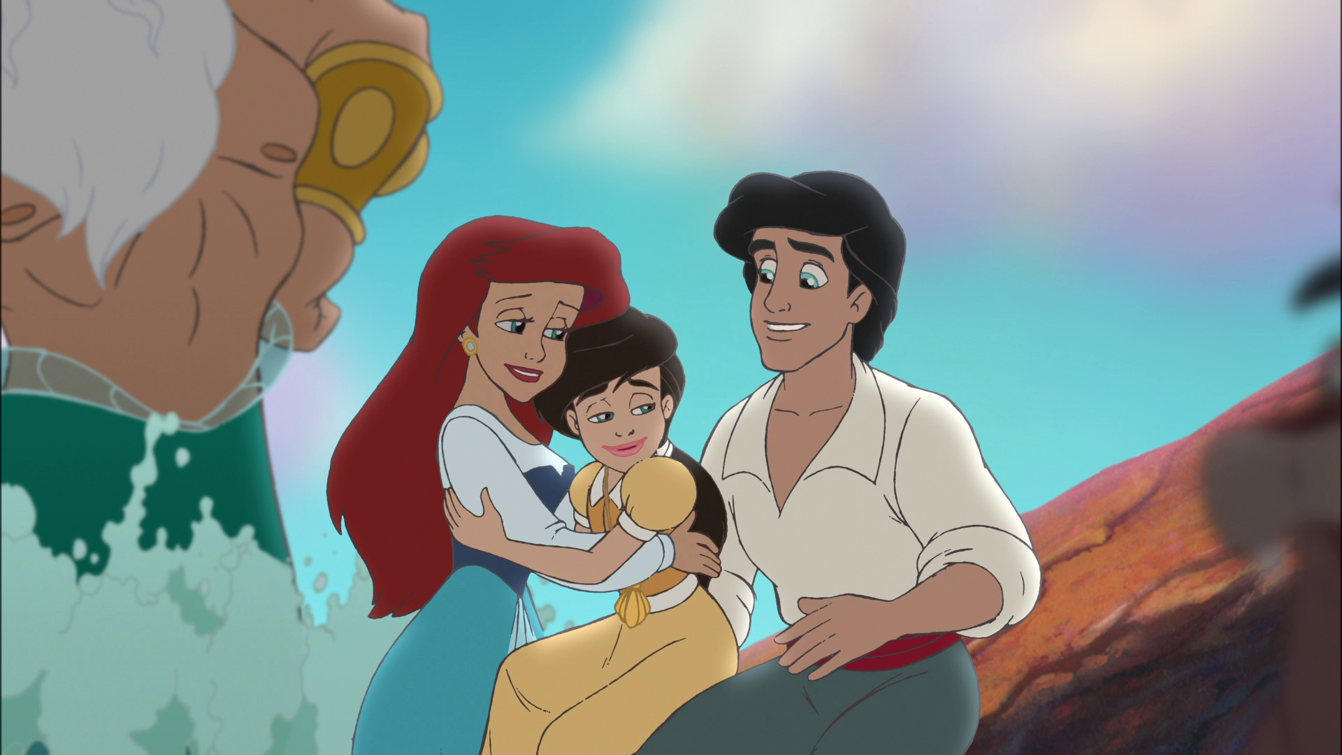 Image - Ariel, Eric and Melody.png | The Little Mermaid | Fandom ... Image - Ariel, Eric and Melody.png | The Little Mermaid | Fandom ...