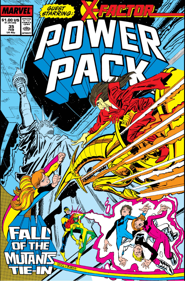 Power Pack Vol 1 35 Marvel Database Fandom Powered By Wikia