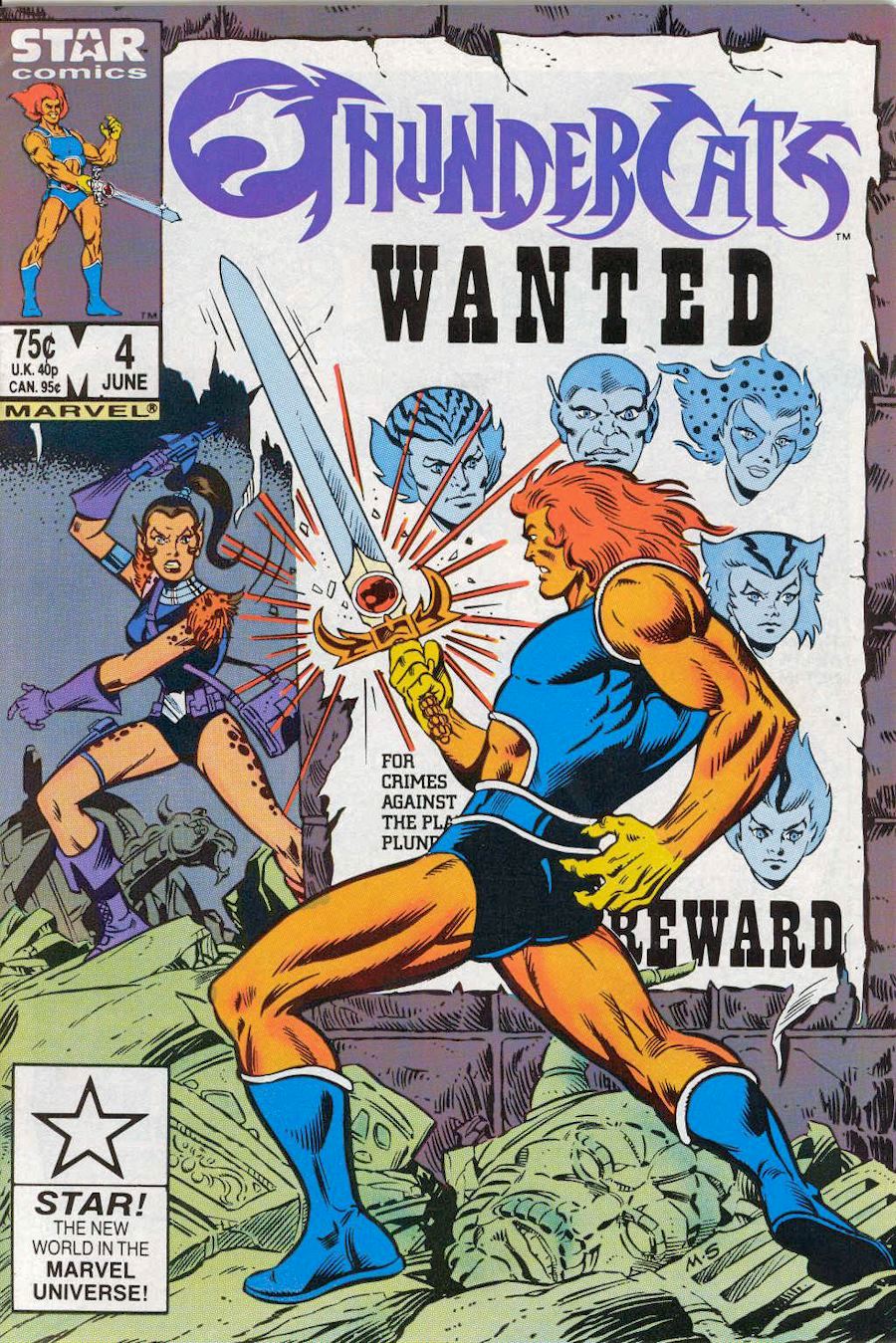 Thundercats Vol 1 4 Marvel Database Fandom Powered By Wikia