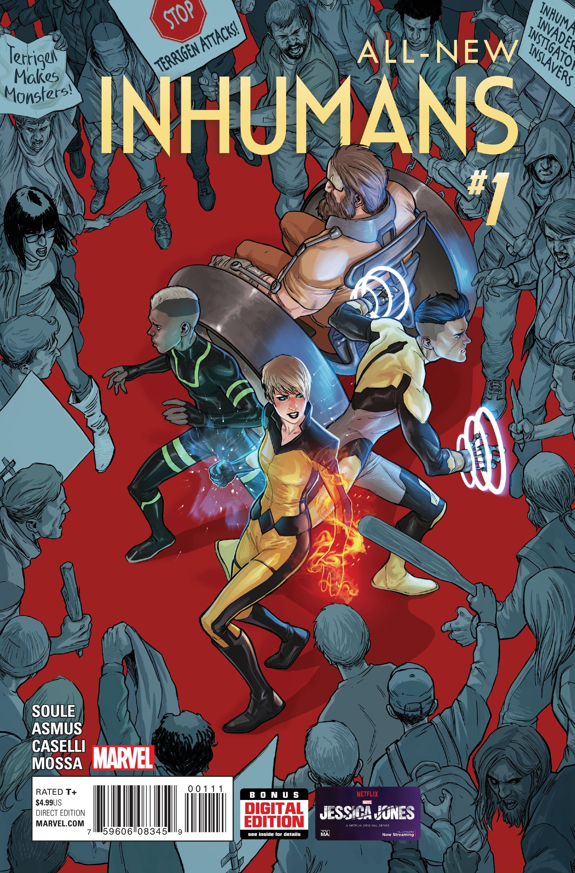 All New Inhumans Vol 1 1 Marvel Database Fandom Powered By Wikia