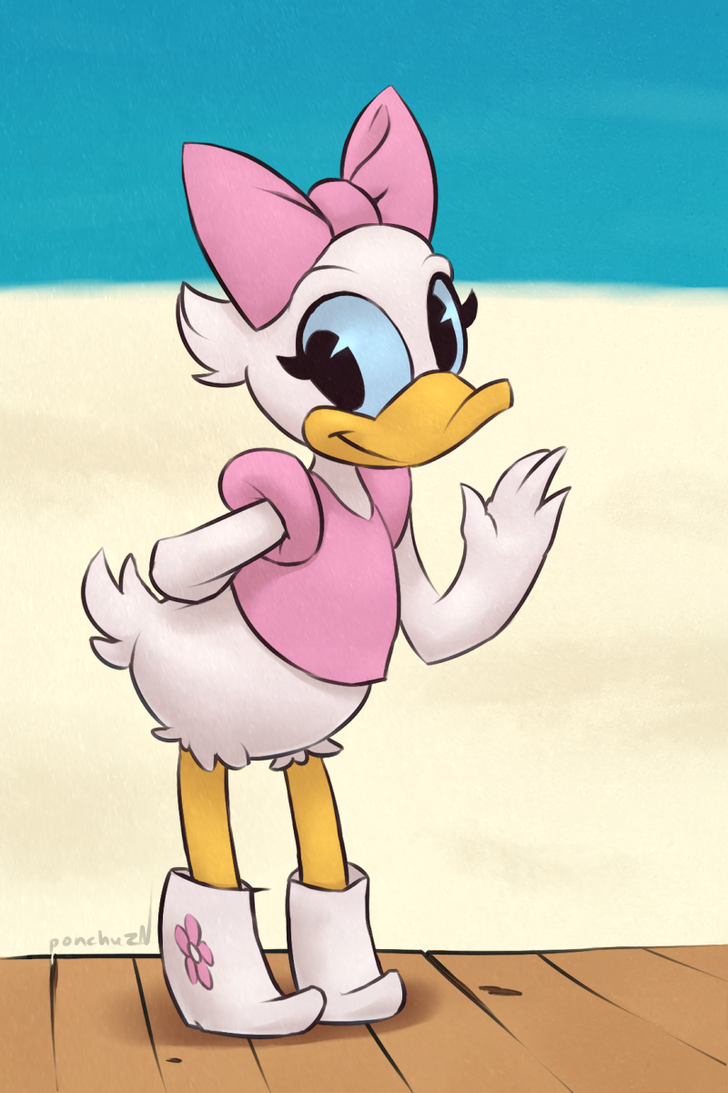Image Daisy Duck By Ponchuzn D6cvvempng Wikimouse The Disney Mickey Mouse Wiki Wikia