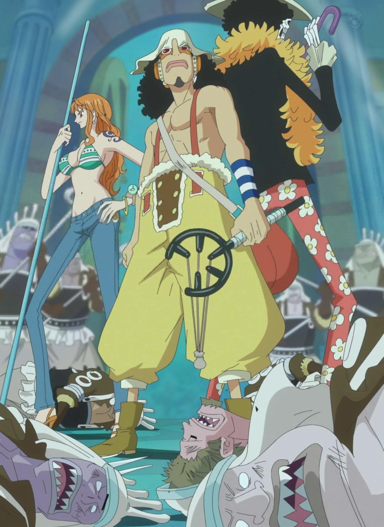 Archivonami Usopp And Brook One Piece Wiki Fandom Powered By Wikia