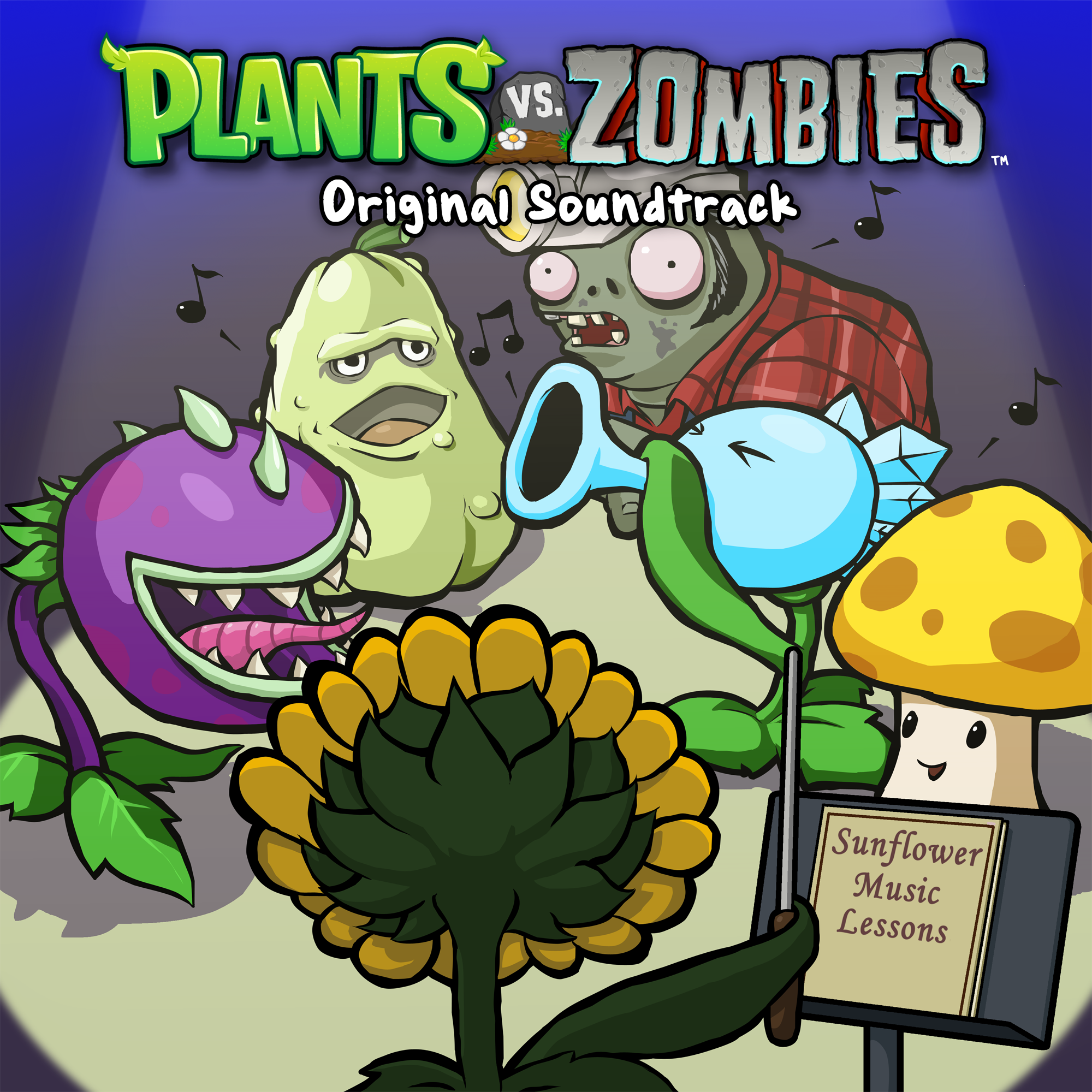 Plants Vs Zombies Original Soundtrack Plants Vs Zombies Wiki Fandom Powered By Wikia