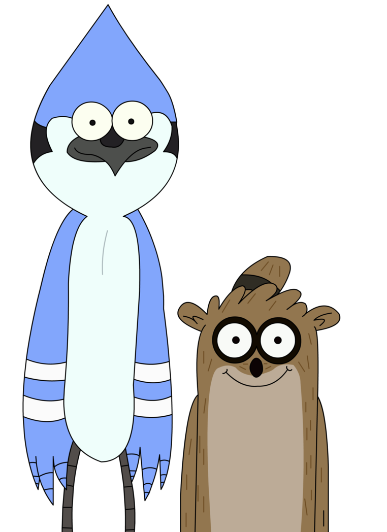 Mordecai Rigby Youtube Cartoon Network Shows Transpar