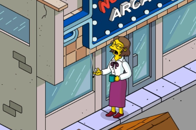 Miss Hoover The Simpsons Tapped Out Wiki Fandom Powered By Wikia