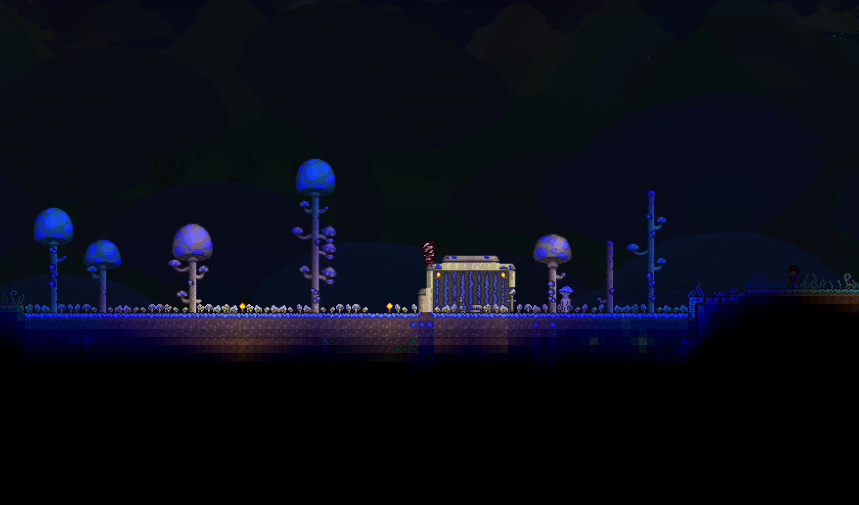 Glowing Mushroom Biome Terraria Wiki Fandom Powered By Wikia
