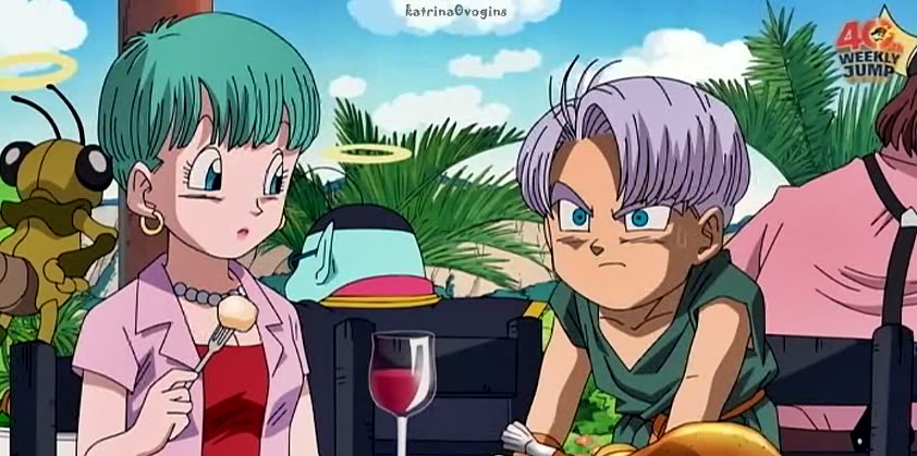 Image Trunks And Bulma Ultra Dragon Ball Wiki Fandom Powered