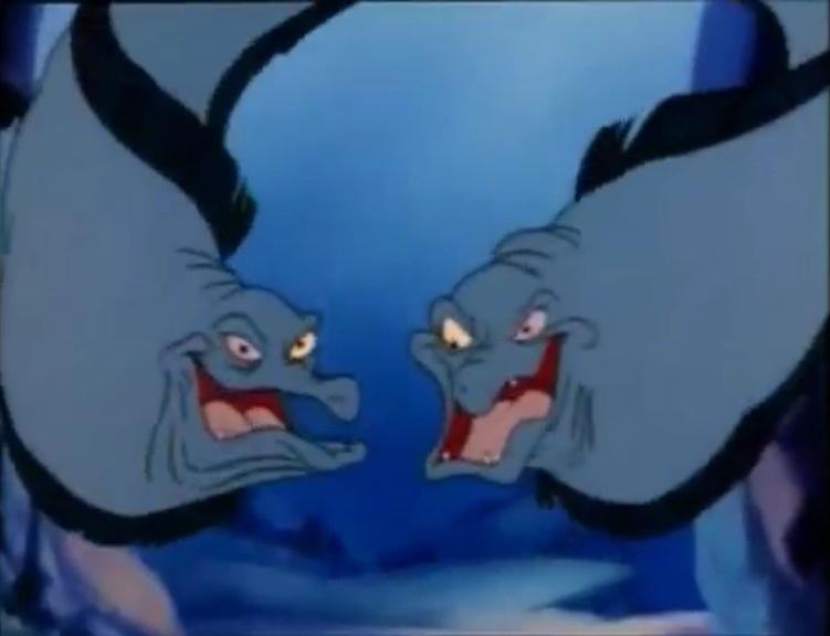 Flotsam and Jetsam | Disney Versus Non-Disney Villains Wiki | FANDOM ... Flotsam and Jetsam | Disney Versus Non-Disney Villains Wiki | FANDOM ...