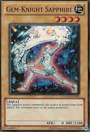 Gem-Knight Sapphire | Yu-Gi-Oh! | FANDOM powered by Wikia