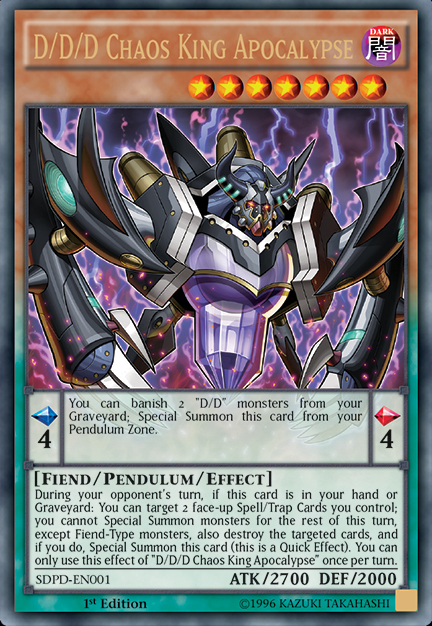 Ddd Chaos King Apocalypse Yu Gi Oh Fandom Powered By Wikia