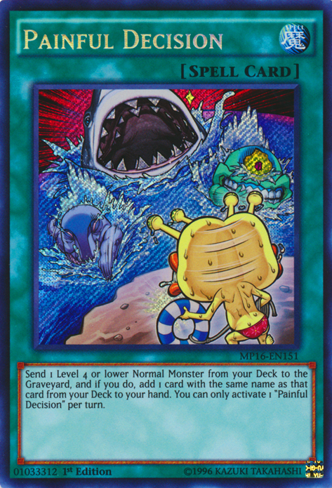 Painful Decision | Yu-Gi-Oh! | FANDOM powered by Wikia Painful Decision | Yu-Gi-Oh! | FANDOM powered by Wikia