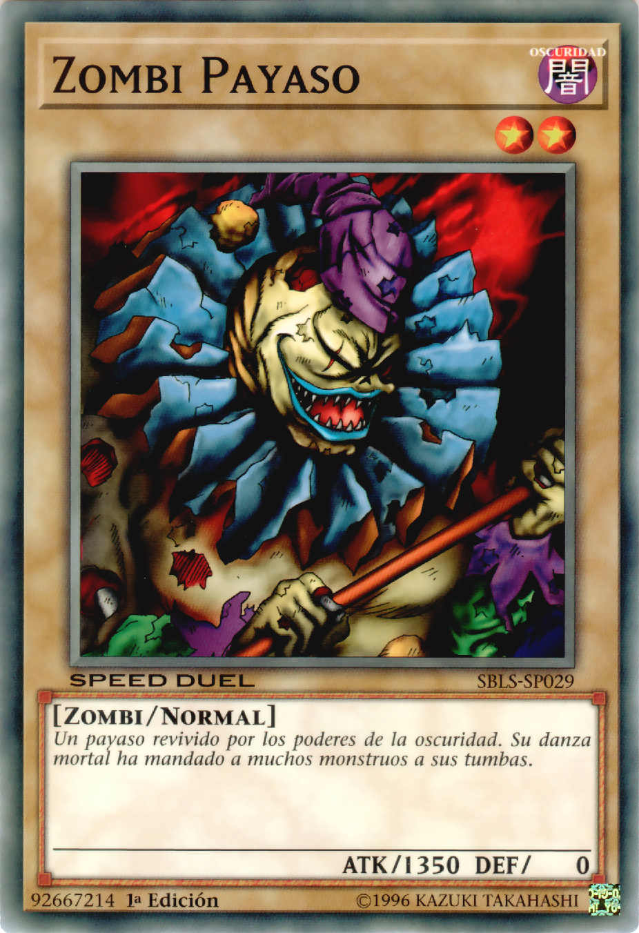 Zombi Payaso Yu Gi Oh Wiki En Español Fandom Powered By Wikia