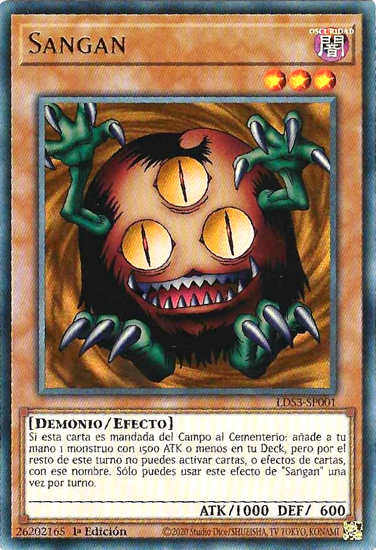 Sangan Yu Gi Oh Wiki En Español Fandom Powered By Wikia