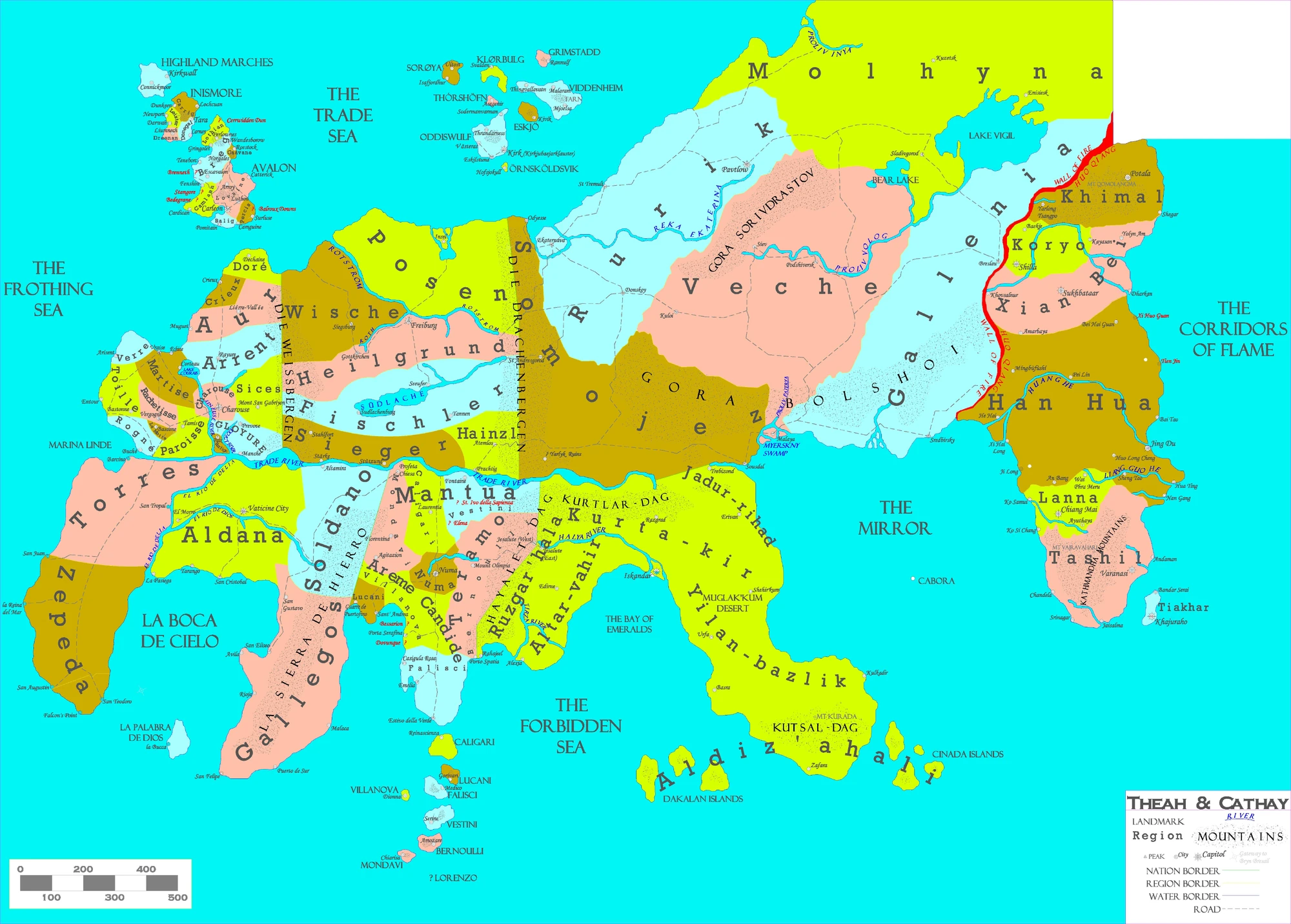 Image - Theah Political Map.jpg | 7th sea Wiki | FANDOM powered by Wikia