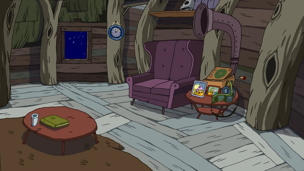 Imagen - AdventureTIMElivingROOMnigh.jpg | Wiki Hora de Aventuras ...