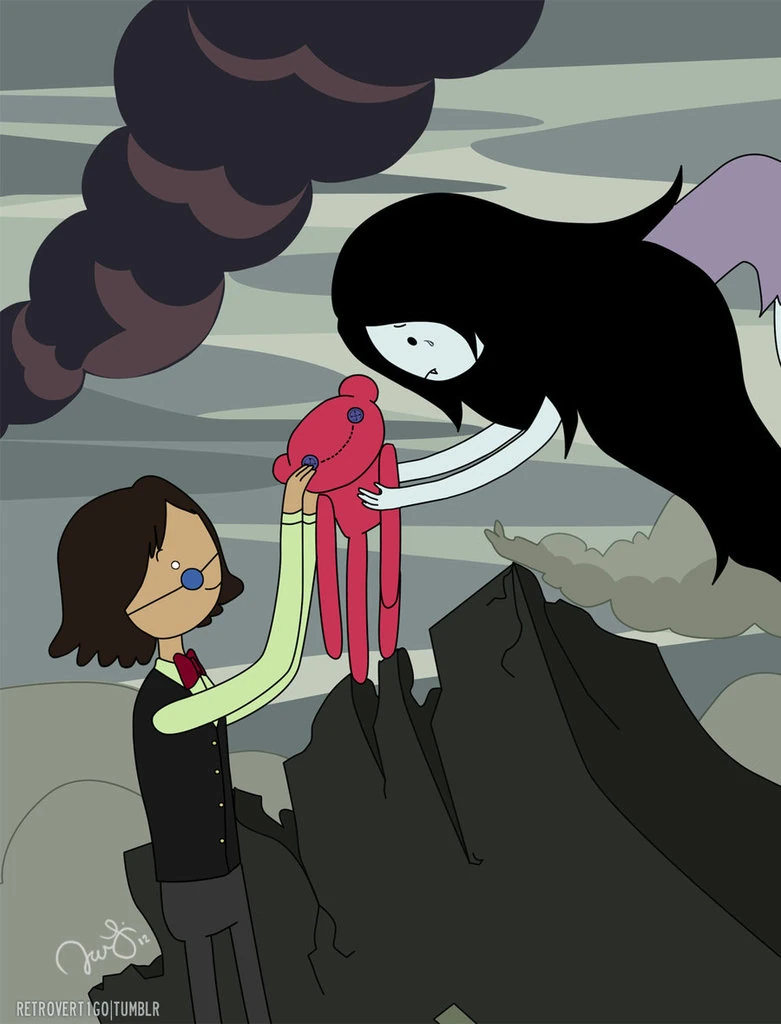 Adventure Time Marceline And Ice King