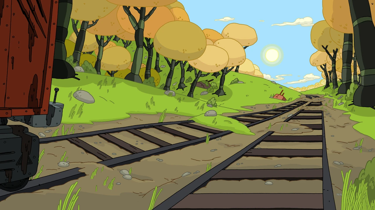 Image - S4e15 Train Tracks.jpg | Adventure Time Wiki | FANDOM powered ...