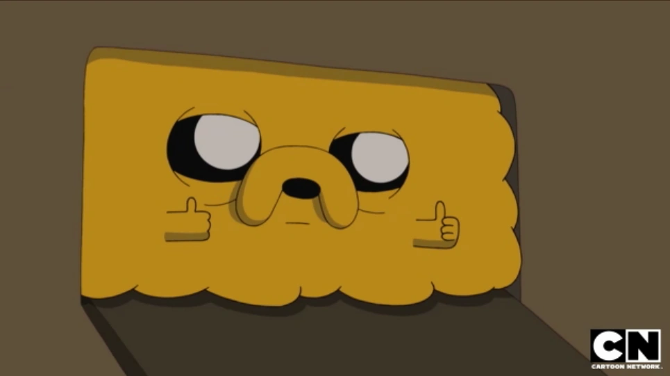 Image - S5 e39 jake thumbs up.PNG | Adventure Time Wiki | FANDOM ...