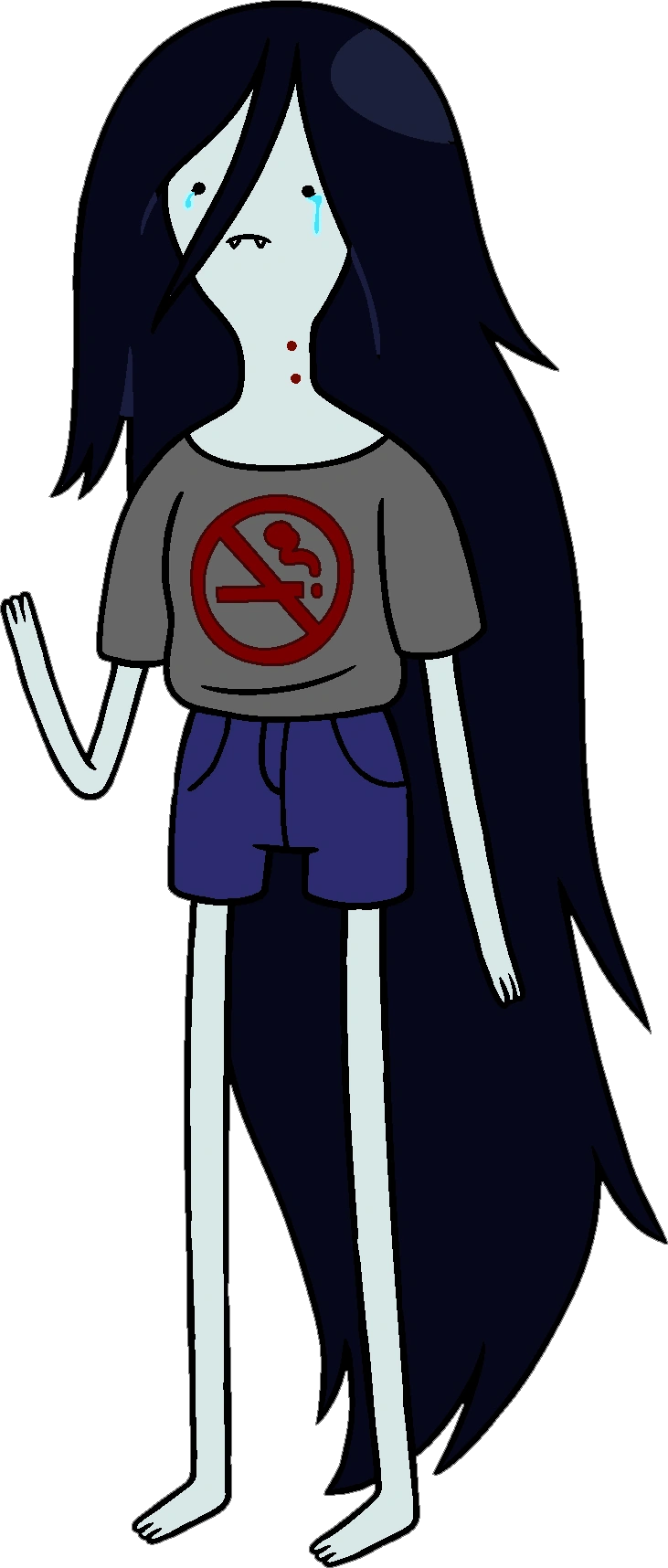 Image - Marceline in Casual Outfit - Crying.png | Adventure Time Wiki ...