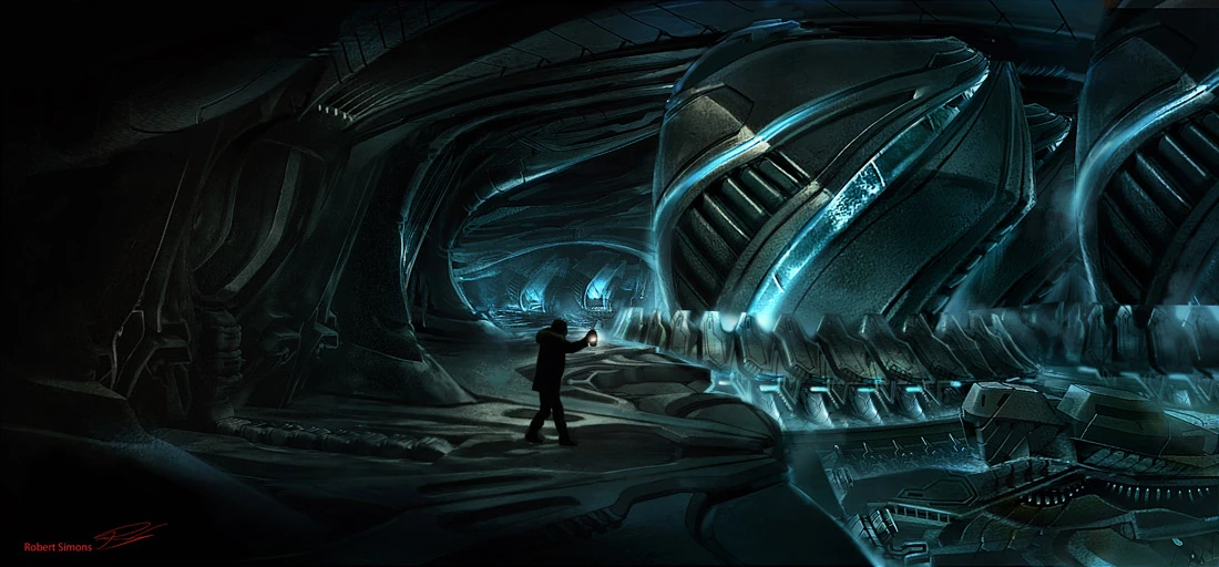 Image - The Thing- Pilot Ship Interior.jpg | Alien Species | Fandom ...