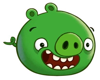 Angry Birds Toons Professor Pig