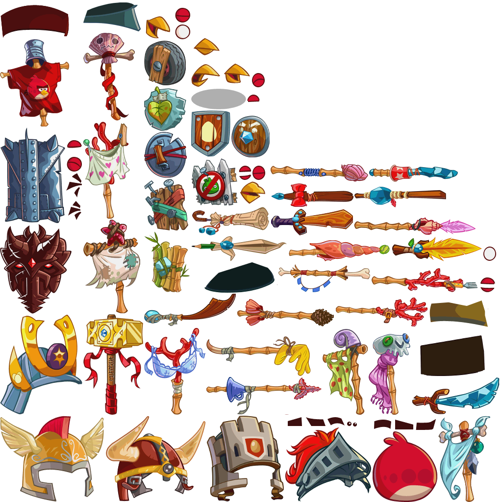 User Blogaquachoco1997angry Birds Epic In Game Sprites Angry Birds