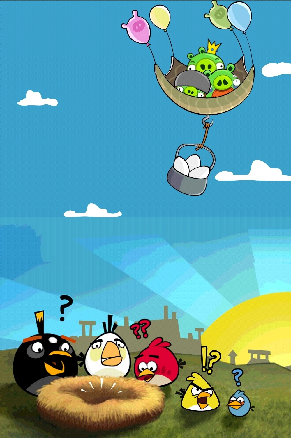 Image - Danger Above.jpg | Angry Birds Wiki | Fandom powered by Wikia