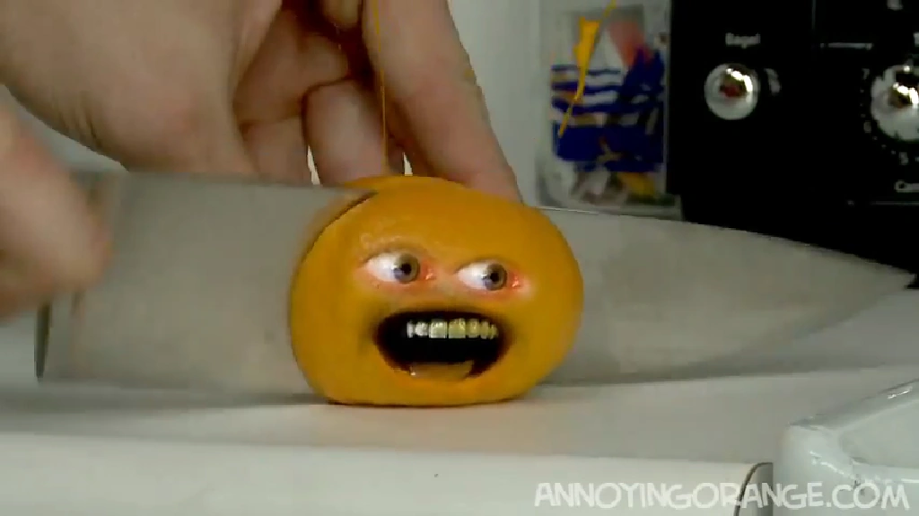 Image - Tangerine got knifed.png | Annoying Orange Wiki | Fandom ...