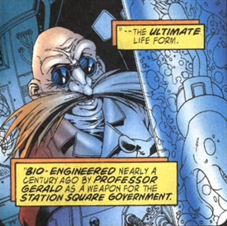 Gerald Robotnik | Mobius Encyclopaedia | Fandom powered by Wikia