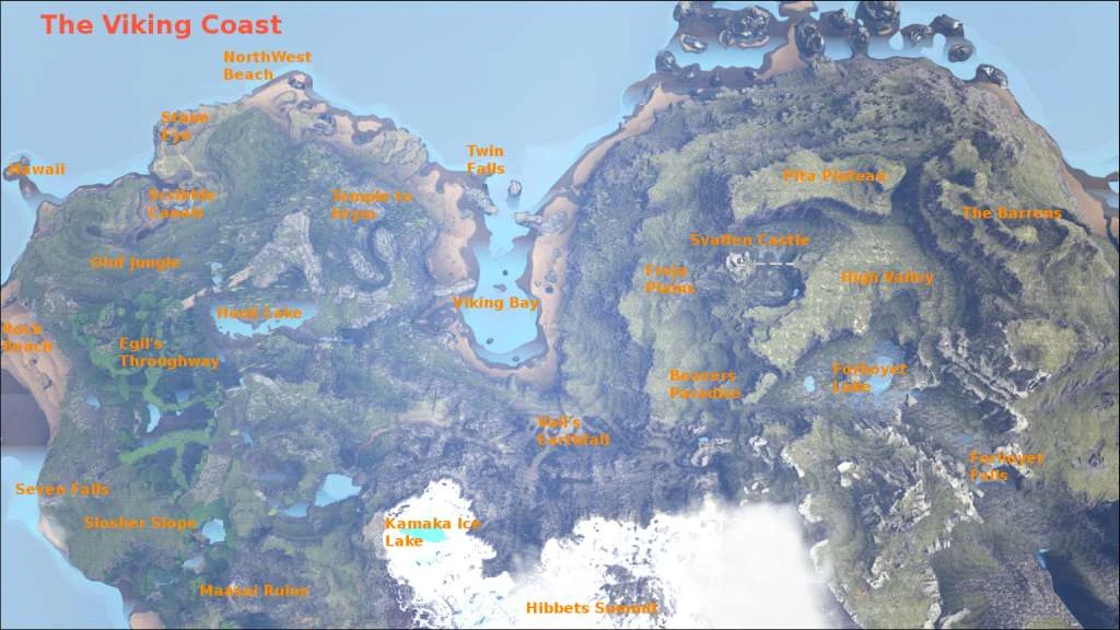 Ark gamepedia ragnarok resource map - rightklop