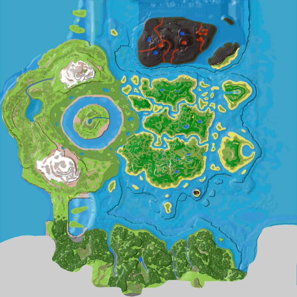 Изображение - Map The Center.jpg | ARK: Survival Evolved вики | FANDOM ...