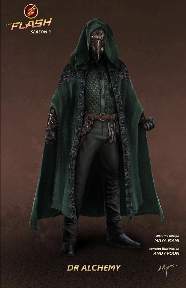Image - Dr. Alchemy concept art.png | Arrowverse Wiki | FANDOM powered ...