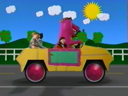 Image - Riding in Barney's Car.png | Barney Wiki | FANDOM powered by Wikia