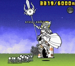 Image - Valkyrie Cat Attack Animation.gif | Battle Cats Wiki | FANDOM ...