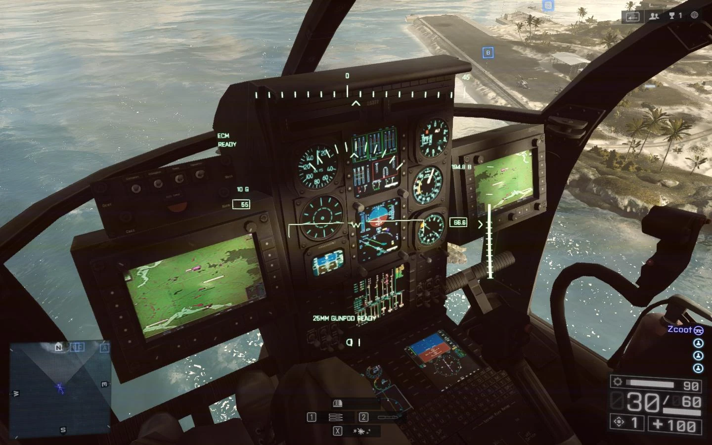 Image - AH-6J Little Bird Cockpit.jpg | Battlefield Wiki | Fandom ...