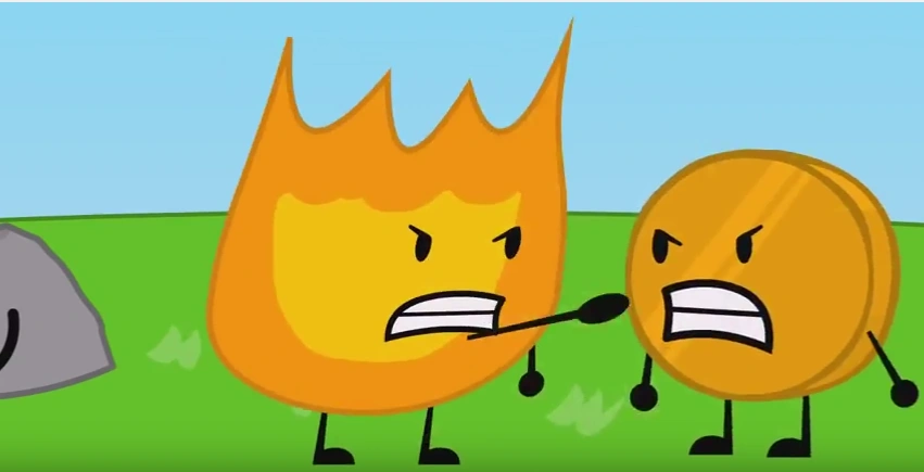 Firey and Coiny | Battle for Dream Island Wiki | Fandom powered by Wikia