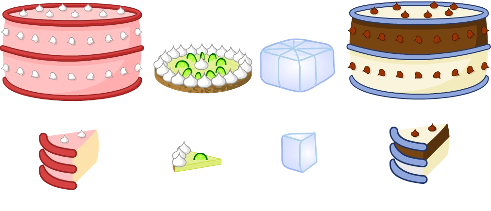 Image - Evolution of the Cakes.png | Battle for Dream Island Wiki ...