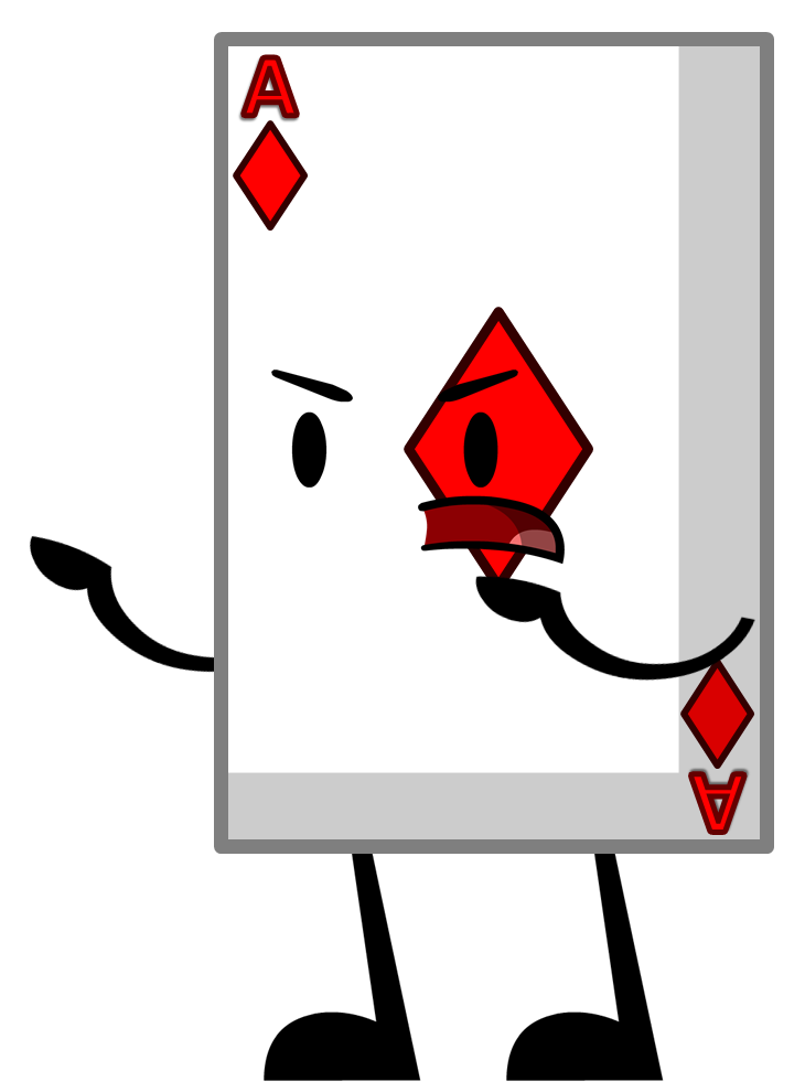 Image - Playing Card (New Pose).png | Object Shows Community | Fandom ...
