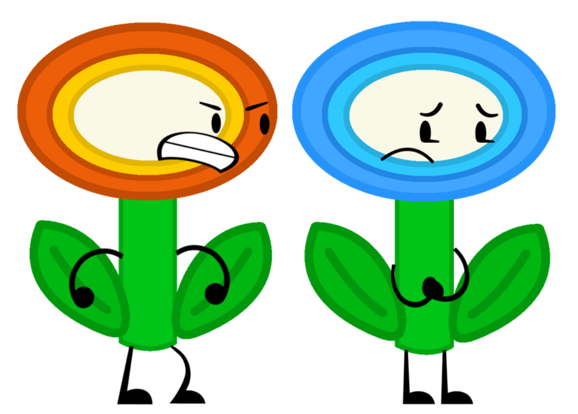 Image Fire Flower And Ice Flowerpng Object Shows Community