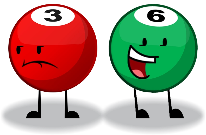 Image - 3-Ball And 6-Ball.png | Object Shows Community | FANDOM powered ...