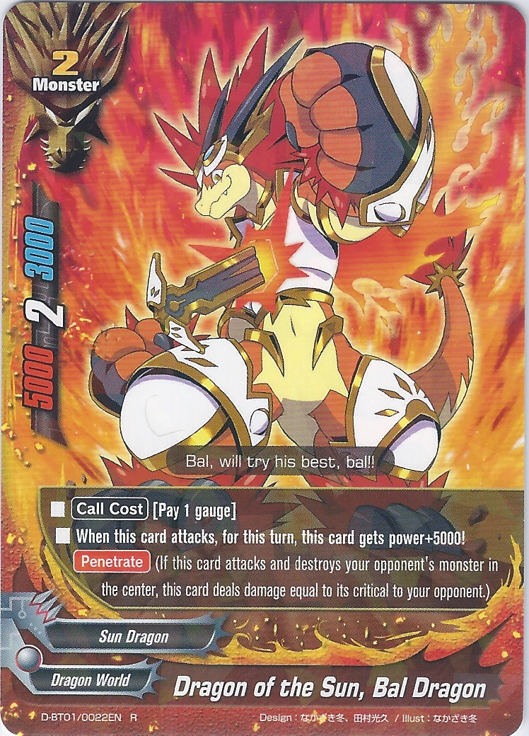 Dragon of the Sun, Bal Dragon/Gallery | Future Card Buddyfight Wiki ...