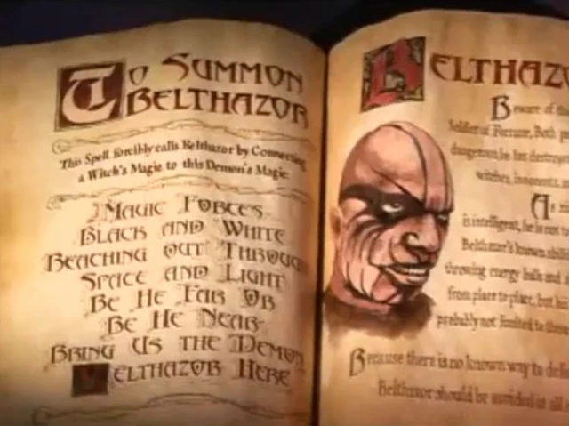 Image - BOS To Summon Belthazor Belthazor.jpg | Charmed | FANDOM ...